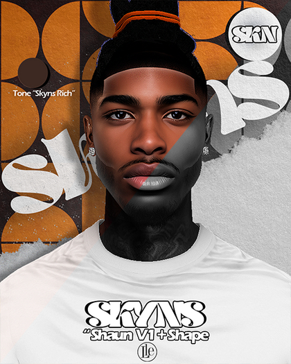 Second Life Marketplace - [SKYNS] "Shaun V1 Demo