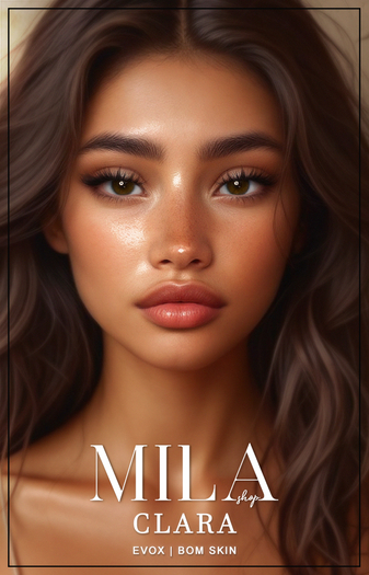 Second Life Marketplace - .MILA. Clara Skin [Brownie] LELUTKA EVOX