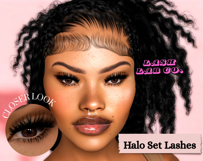 Second Life Marketplace - Lash Lab Co. Lashes // Halo Set Lashes