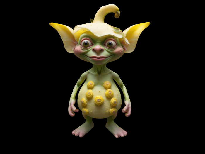 Second Life Marketplace - HB: Banana Goblin Statue FuLL PERM