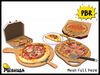 Second Life Marketplace - Meshuga PBR Pizza - Di Carne FULL PERM MESH