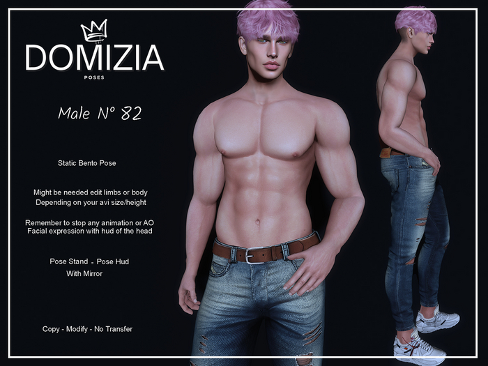 Second Life Marketplace - .::Domizia Poses::. - Male 82