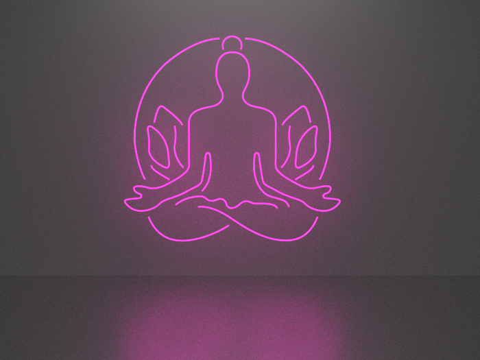 Second Life Marketplace - Yoga neon sign Full Permission