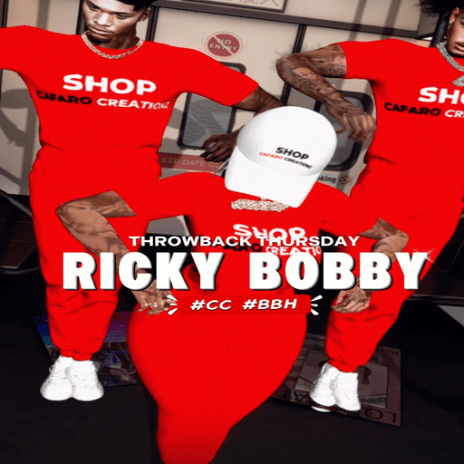 Second Life Marketplace - BlessedByHoney Ricky Bobby (TBT)