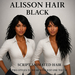 Second Life Marketplace - EdelStore woman hair " Alisson " black 2in1 ...