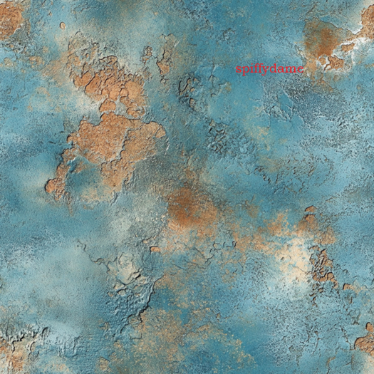 Second Life Marketplace - Shabby Blue Patina Wall Seamless Texture