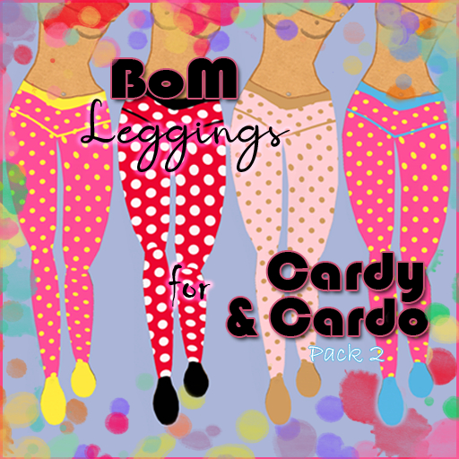Second Life Marketplace - Cardy & Cardo BoM socks - DOTS pack 2