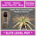 Second Life Marketplace - Potted ~ Modern Spider Plant Pot - Black ...