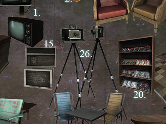 Second Life Marketplace 26 Drd Motel Vintage Cameras