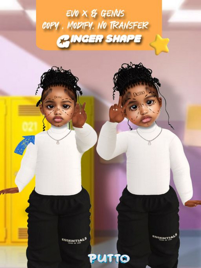 Second Life Marketplace - putto. ginger genus shape