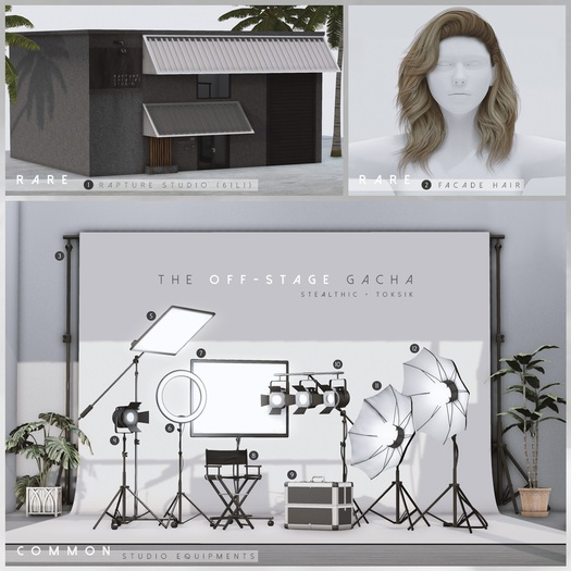 Second Life Marketplace - 10 Items - The Off Stage Set - Stealthic x ...