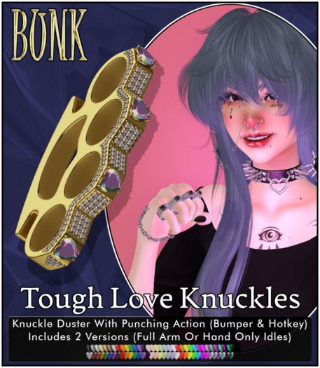 Second Life Marketplace - Bunk. Tough Love Knuckles