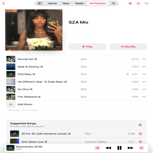 Second Life Marketplace - Music HUD Unpacker - SZA Mix