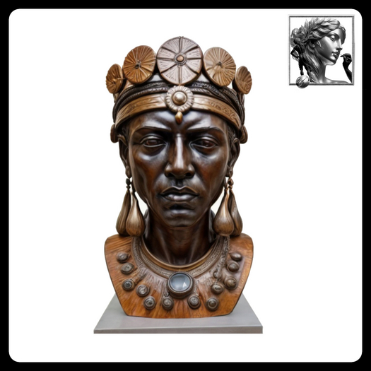 Second Life Marketplace - ~ The Marble Muse ~ #10 African Bust