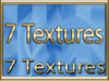 Second Life Marketplace - Zoy Texture [ 7 Blue Radiant Weave ] 7 Textures