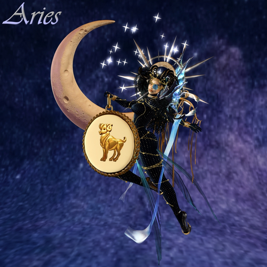 Second Life Marketplace - Hpose The Celestial Zodiac Signs Aries(Box)