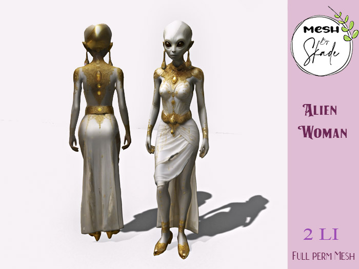 Second Life Marketplace - MBS - Alien Woman