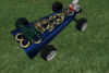 Second Life Marketplace - RACE CAR BLUE PIRATE