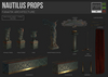 Second Life Marketplace - :FANATIK: Nautilus Props PBR - mesh Decor ...