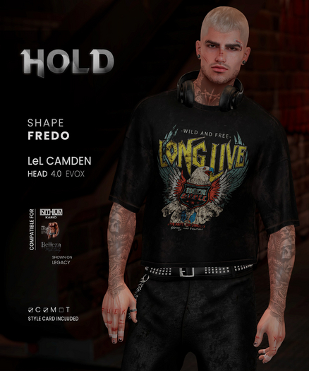 Second Life Marketplace - HOLD SHAPES - Fredo - Shape LeLUTKA Camden 4. ...