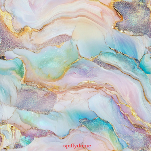 Second Life Marketplace - Pale Rainbow Sparkle Marble Seamless Texture
