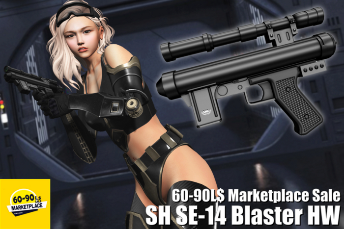 Second Life Marketplace - SH SE-14 Blaster HW M (Unpack) Combat 2.0