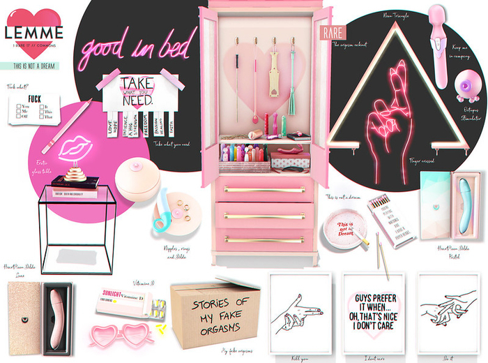 Second Life Marketplace - LEMME...Good in bed // Neon