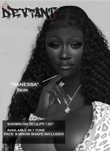 Second Life Marketplace - [DEVIANT] x SCULPT JO HEAD - VANESSA DEMO