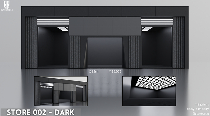 Second Life Marketplace - [BR] STORE 002 Dark