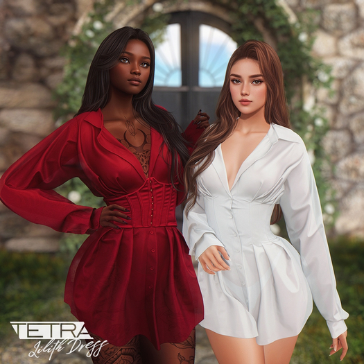 Second Life Marketplace - TETRA - Lilith Dress & Corset (DEMO)
