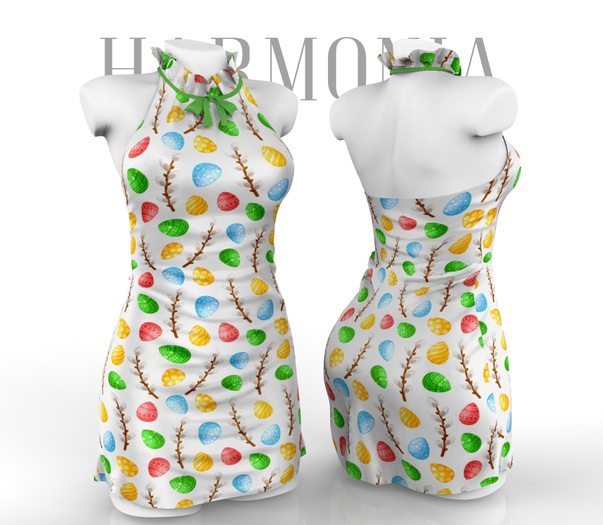 Second Life Marketplace - White Easter Cynthia Maitreya Petite