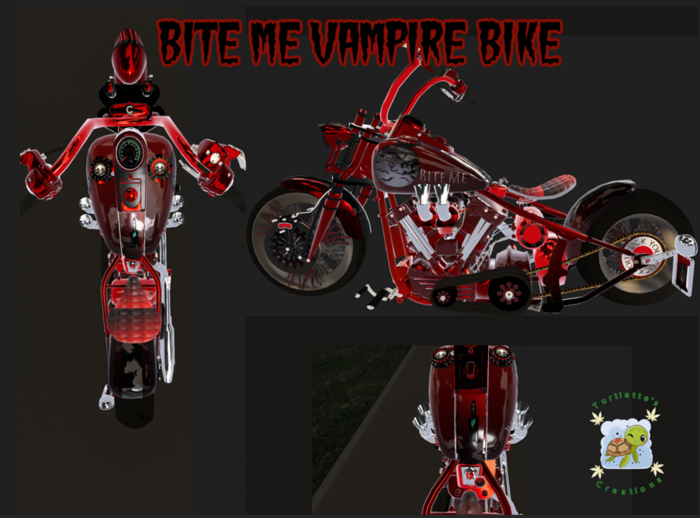 Second Life Marketplace - Bite Me vampire Bike
