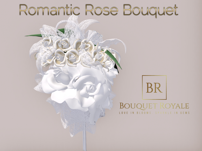 Second Life Marketplace - Romantic Rose Bouquet
