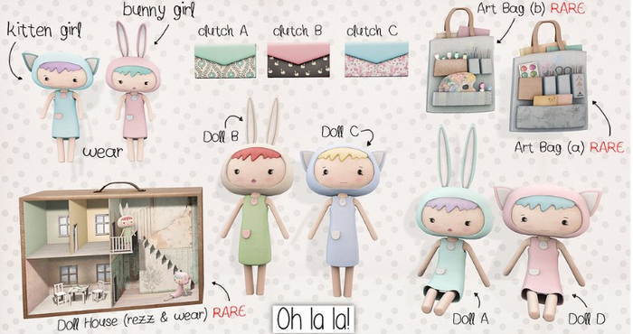 Second Life Marketplace - Oh La La ::Doll C::