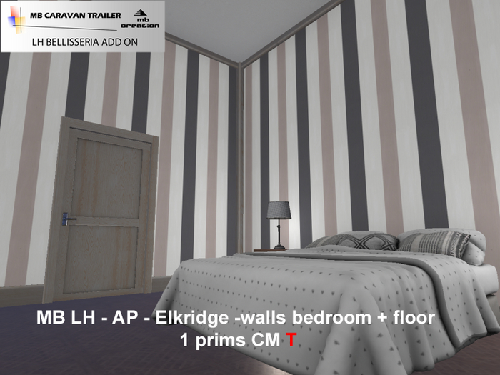 Second Life Marketplace - MB LH - AP - Elkridge -walls bedroom box