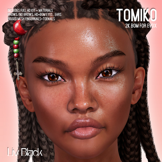 Second Life Marketplace - Tomiko Skin - EvoX Head - GADT06