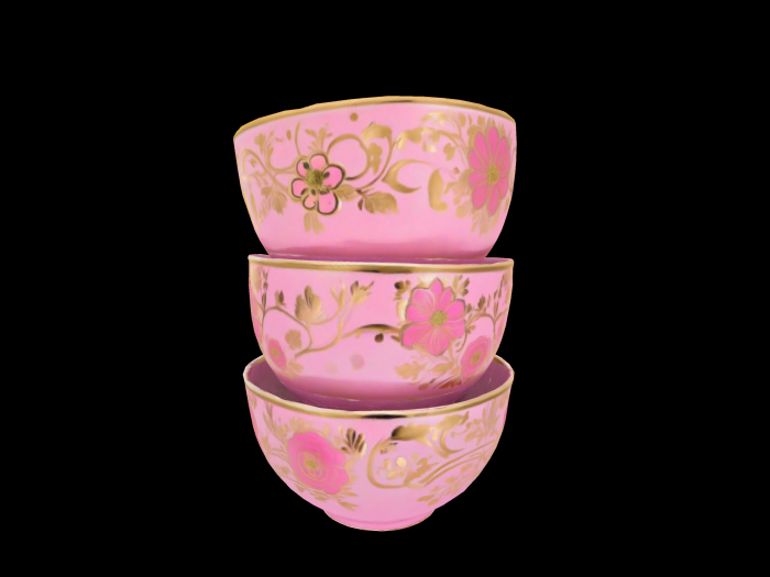 Second Life Marketplace - HB: Pink Bowl Stack FULL PERM