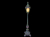 Second Life Marketplace - HB: Luminous Victorian Lamp Post FuLL PERM