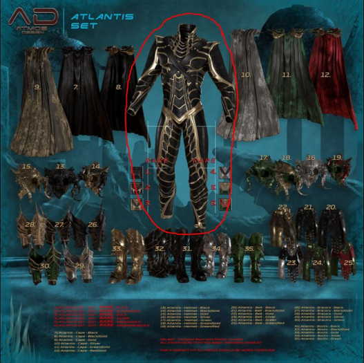 Second Life Marketplace - [AD] ATMOS DESIGN - Atlantis - 02 Suit Black ...