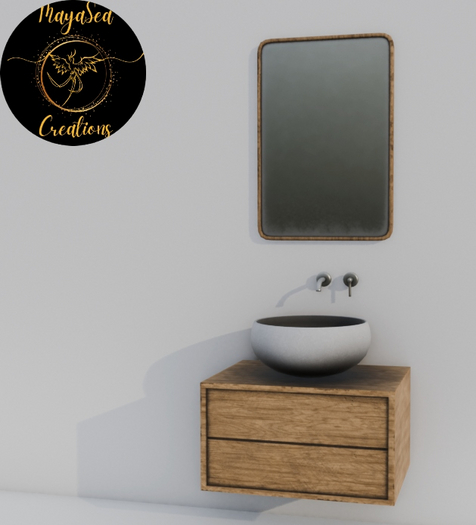 Second Life Marketplace - Bali Sink V2 Full Perm Mesh ♥