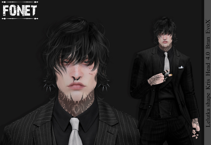 Second Life Marketplace - Lelutka shape Kris Head 4.0 Bran EvoX
