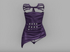 Second Life Marketplace - :TTC: - Twistys Kenji Dress - Purple