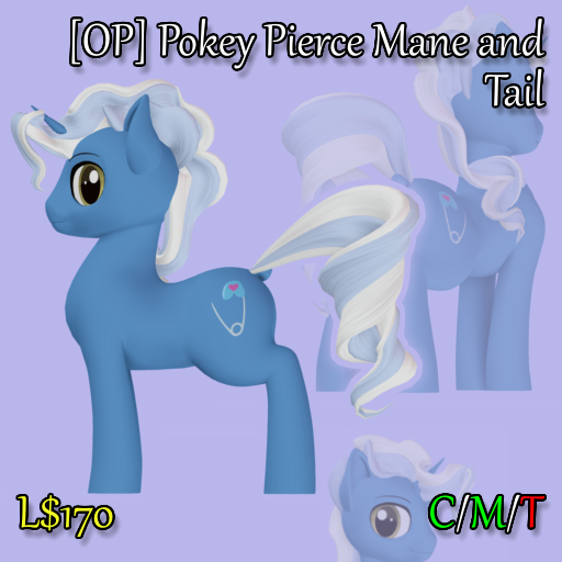 Second Life Marketplace - [OP] Pokey Pierce Mane and Tail