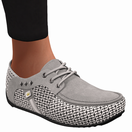 Second Life Marketplace - WHITE Ladies RESIZABLE Suede Top Golf Shoes (ADD)