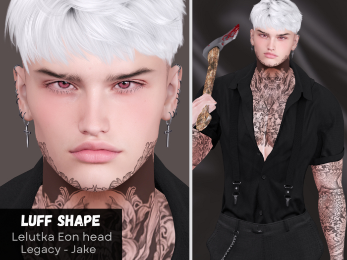 Second Life Marketplace - -[Stanley] Luff Shape Eon - Lelutka Eon Head Evox