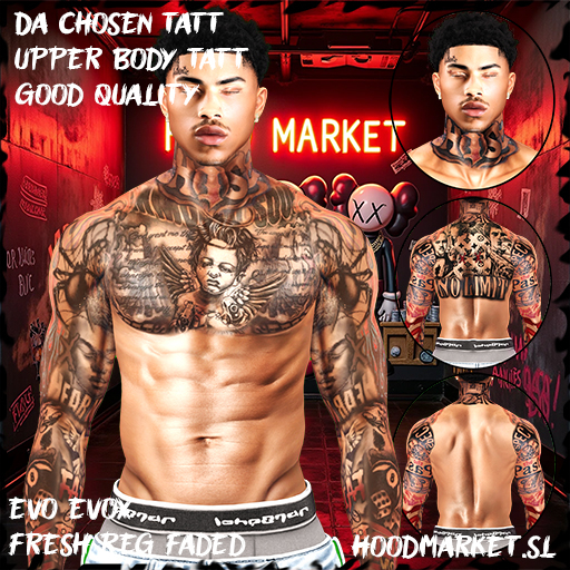 Second Life Marketplace - [HM] Da Chosen Tattoo Evo&Evox