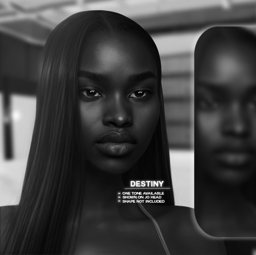 Second Life Marketplace - :Luxee: "DESTINY" Skin JO Head [DEMO]