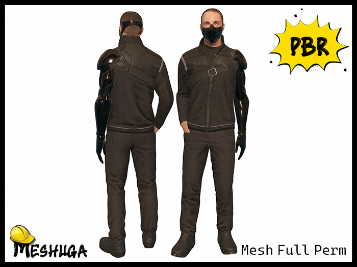Second Life Marketplace - Meshuga PBR Dare Cyberpunk Fictional ...