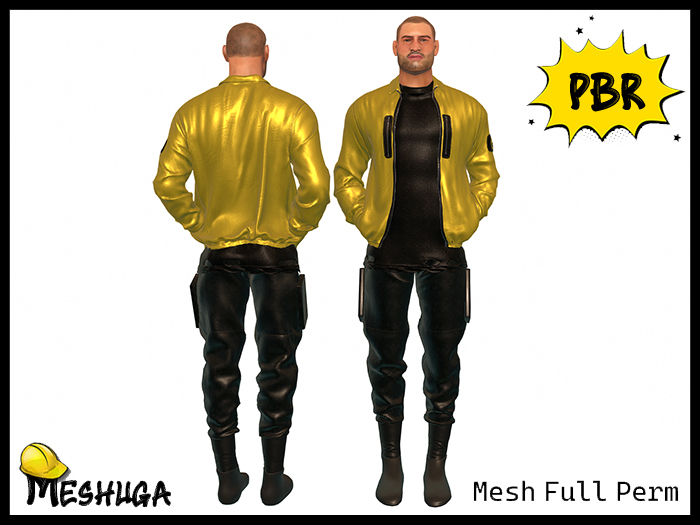Second Life Marketplace - Meshuga PBR Shiny Hacks Cyberpunk Fictional ...