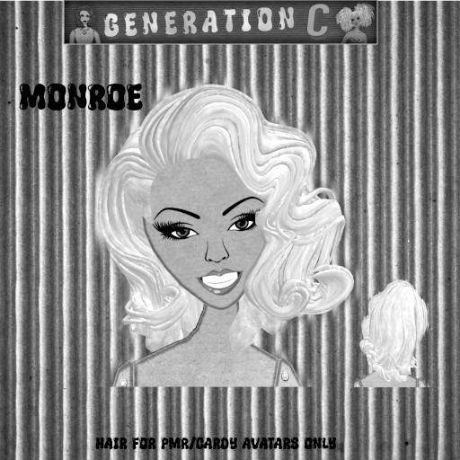 Second Life Marketplace - Monroe Hair for PMR Demo